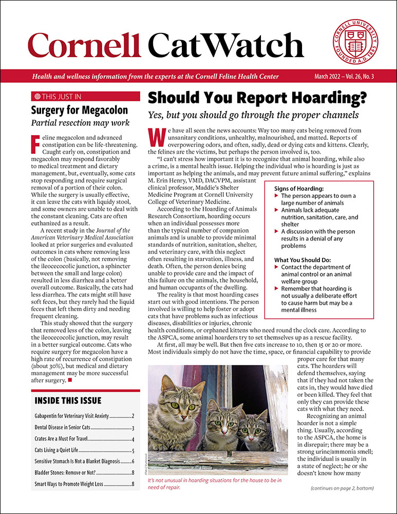 Download The Full March 2022 Issue PDF - Catwatch Newsletter